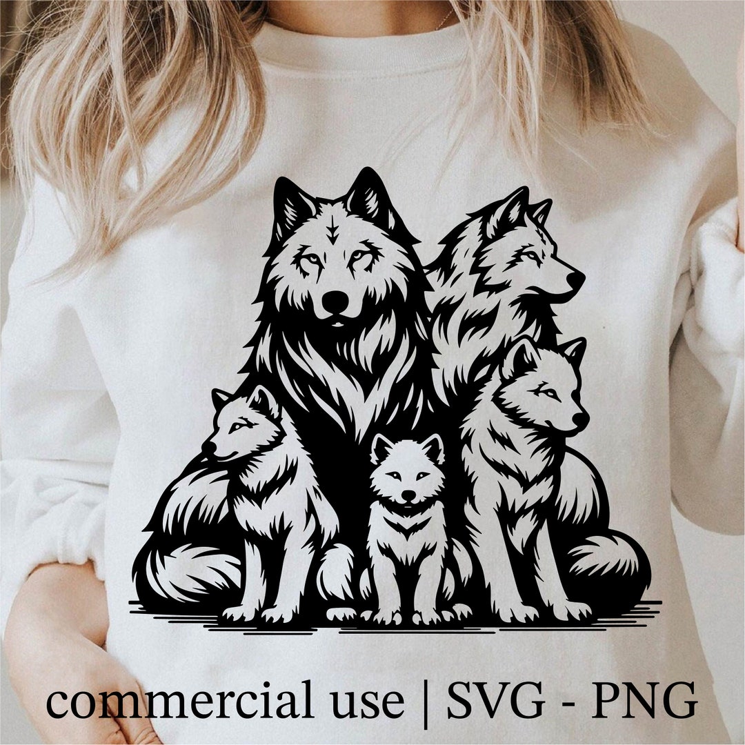 Wolves Family Svg, Wolf Family Svg, Wolf Family Png, Wolf Head Svg ...