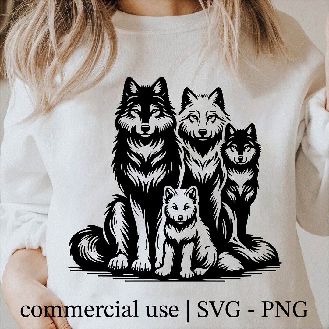 Wolves Family Svg, Wolf Family Svg, Wolf Family Png, Wolf Head Svg ...