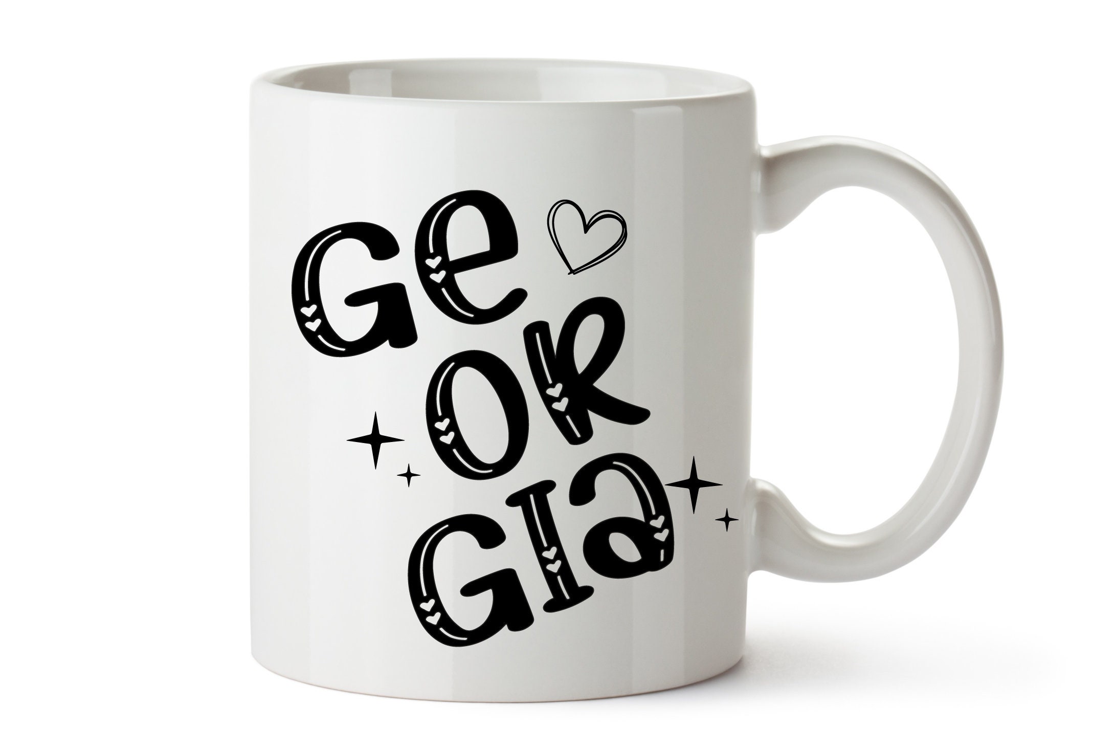 Georgia Svg GA Svg Cute State Shirt Design Georgia Home - Etsy