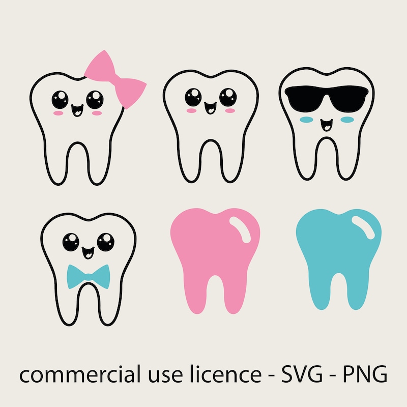 Tooth Svg - Etsy