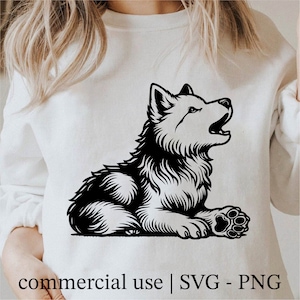 Wolf Puppy Svg, Baby Wolf Png, Cricut Wolf Png, Wolf Cub Png, Wolf Pup ...