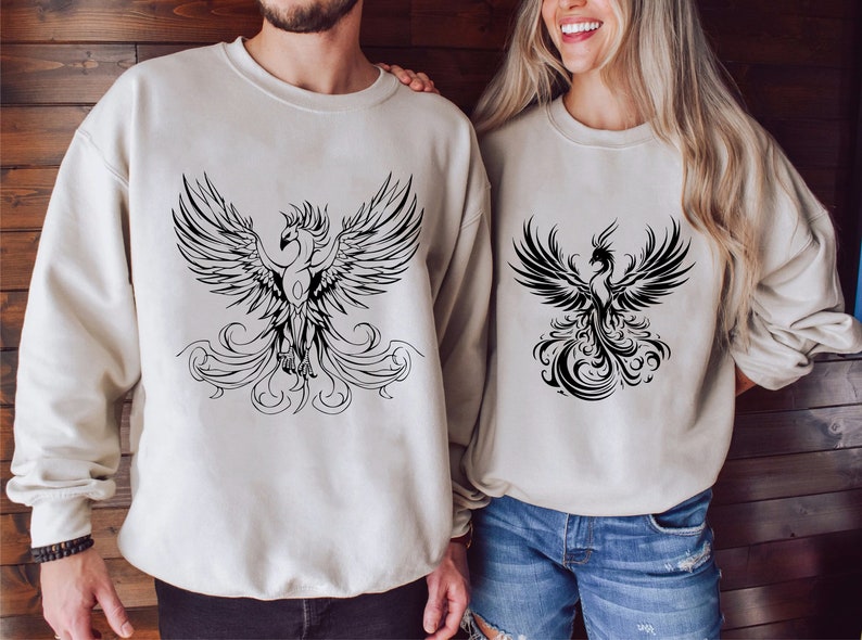 9 Unique Phoenix Svg Bundle, Cricut Phoenix Bird Svg, Phoenix Png ...