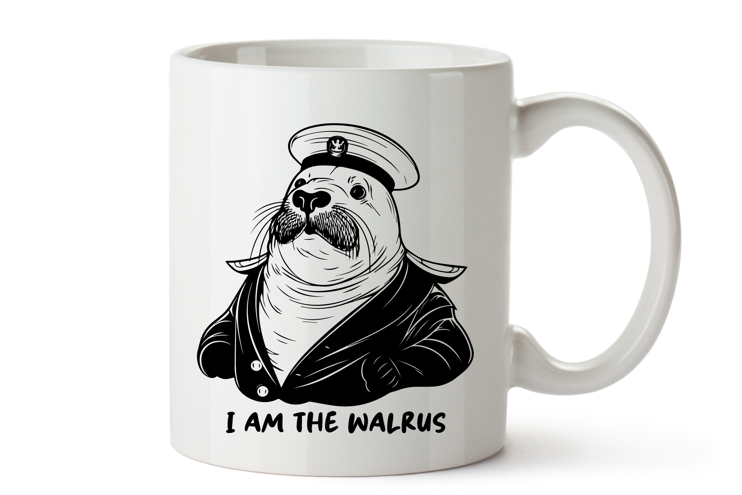 I Am the Walrus Svg, Captain Walrus Png, I Am the Walrus Clipart ...