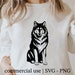Wolf Svg, Sitting Wolf Svg, Sitting Wolf Png, Cricut Wolf Svg, Wolves ...