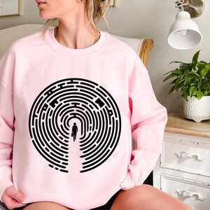 32 Labyrinth Bundle Svg, Labyrinth Monogram Svg Bundle, Circle ...