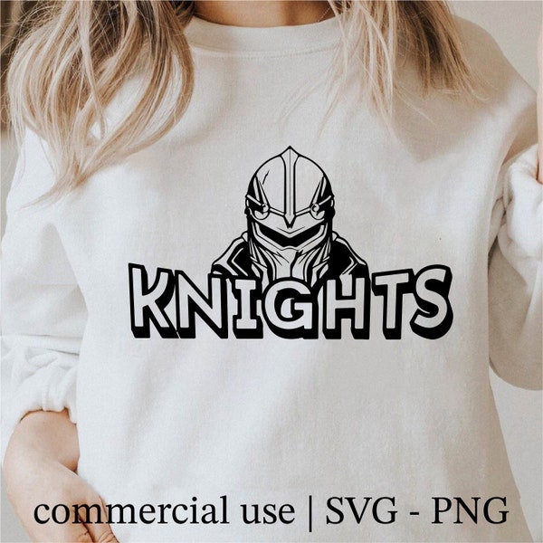 Knights Cheerleading Svg - Etsy