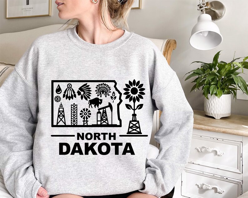North Dakota Svg, State Svg, North Dakota Outline, North Dakota Png ...