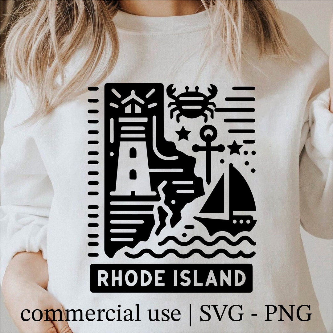 Rhode Island Svg, State Svg, Rhode Island Shirt Design, State Png ...