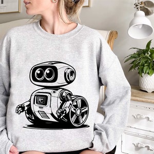 25 Designs Robot Svg Bundle, Android Robot Svg, Toy Robot Svg, Robotics ...