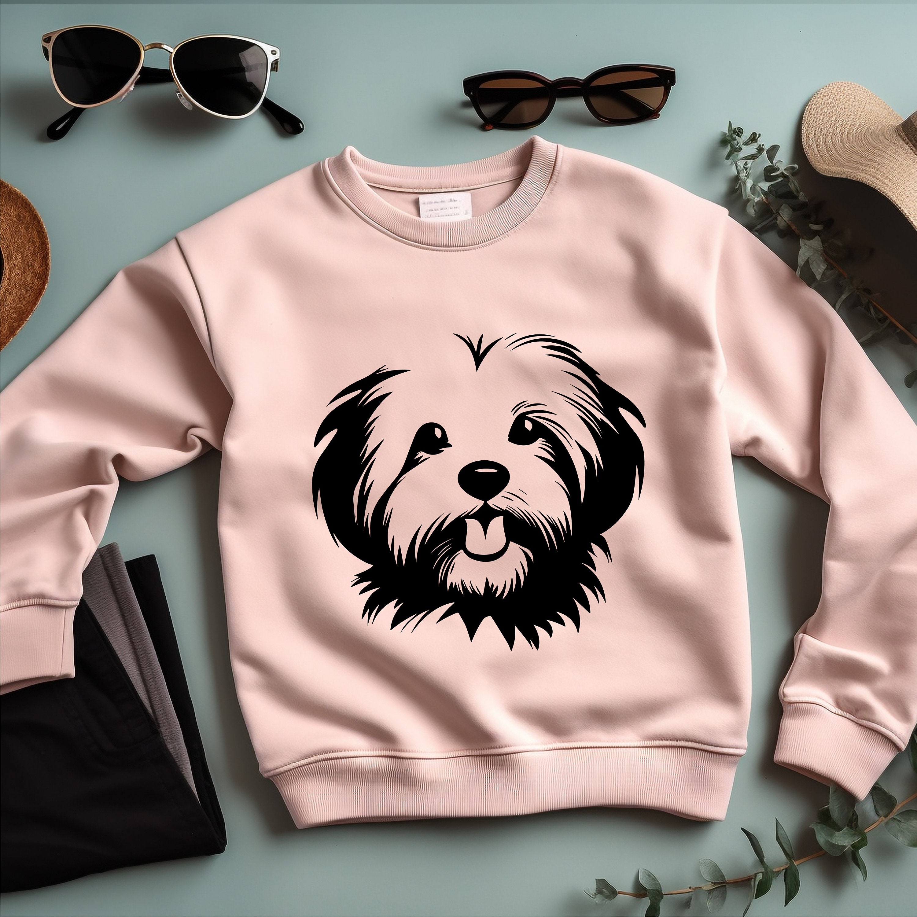 10 Havanese Svg Bundle, Cute Havanese Face Png, Puppy Havanese Dog ...