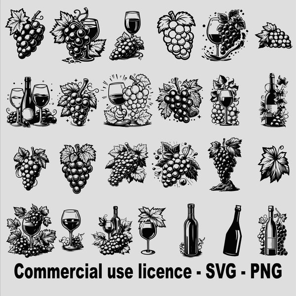 Grape Vine Wine - Etsy