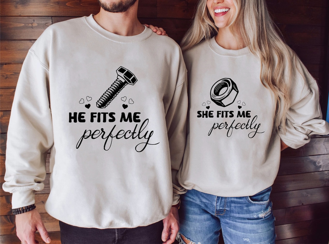She He Fits Me Perfectly Svg, Funny Couple Png, Valentine's Day Shirt ...