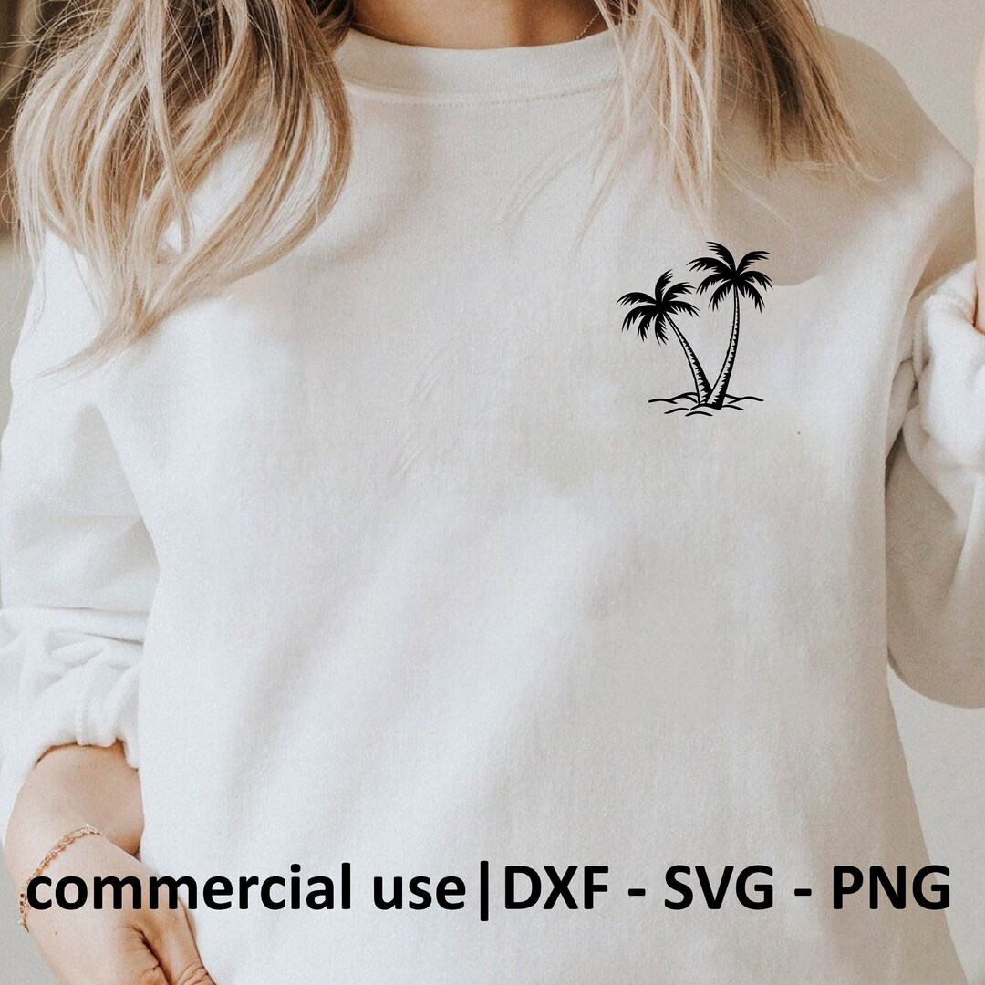 Minimalist Palm Trees Svg, Palm Tree Png, Summer Svg for Shirt, Palm ...
