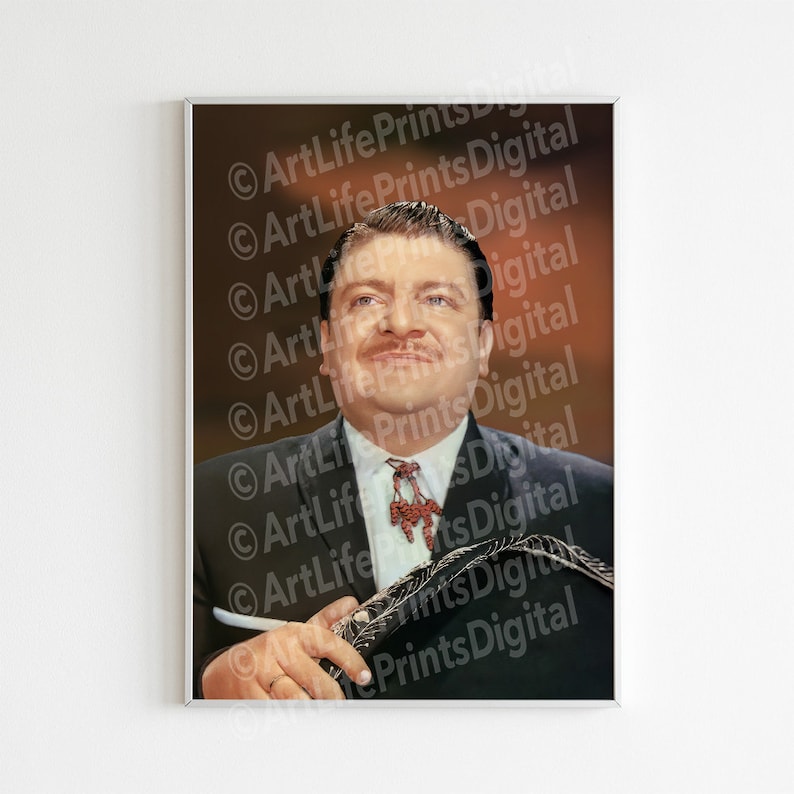 Jose Alfredo Jimenez Poster, Mexican Music Legend Portrait, Ranchera ...
