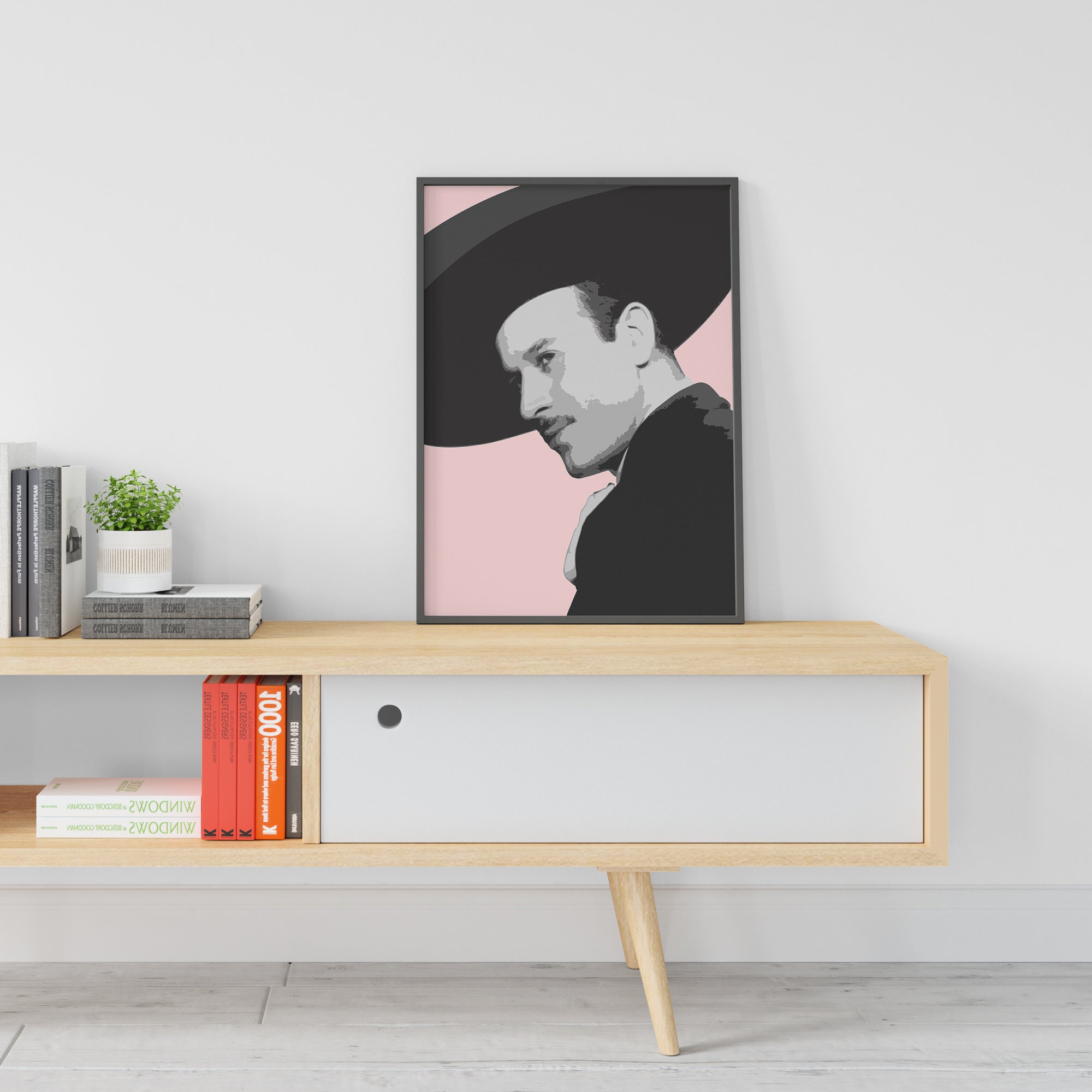 Pedro Infante Poster, Pop Modern Stencil Print, Pop Art, Andy Warhol ...