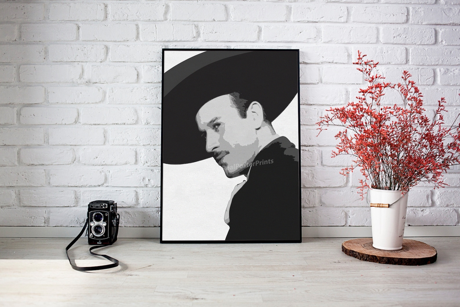 Pedro Infante Poster, Pop Modern Stencil Print, Pop Art, Andy Warhol ...