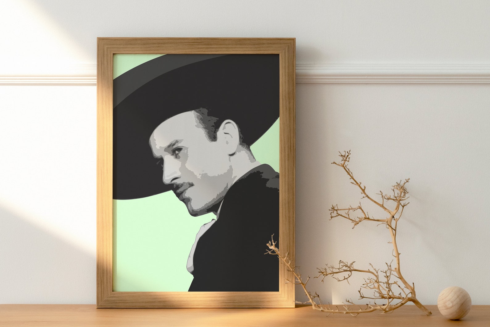 Pedro Infante Poster, Pop Modern Stencil Print, Pop Art, Andy Warhol ...