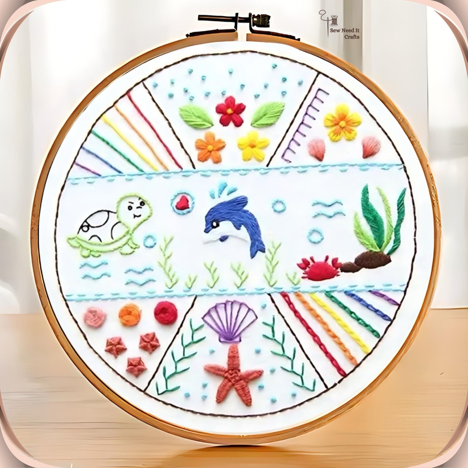 3 Set Beginner Embroidery Kit, Embroidery Starter Kit, Modern ...