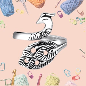 Adjustable Yarn Ring for Crochet, Yarn Tension Ring Crochet, Crochet ...