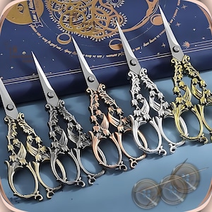 Elegant Metal Engraved Tulip Garden Design Antique Vintage Style ...