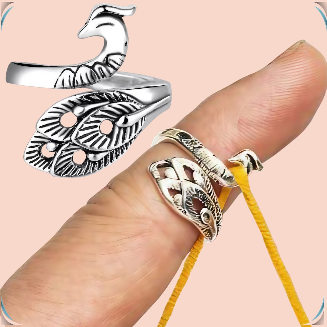 Adjustable Yarn Ring for Crochet, Yarn Tension Ring Crochet, Crochet ...