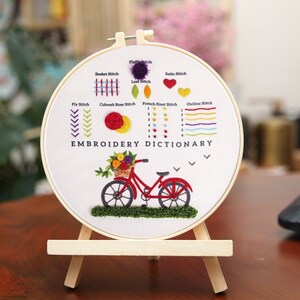 3 Set Beginner Embroidery Kit, Embroidery Starter Kit, Modern ...