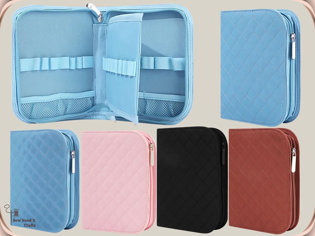 Crochet Hook Case (empty), Crochet Storage for Crochet Hooks and ...