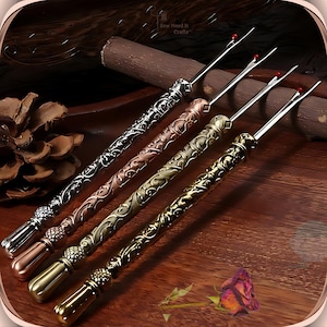 Elegant Metal Engraved Antique & Vintage Style Seam Ripper, Sewing ...