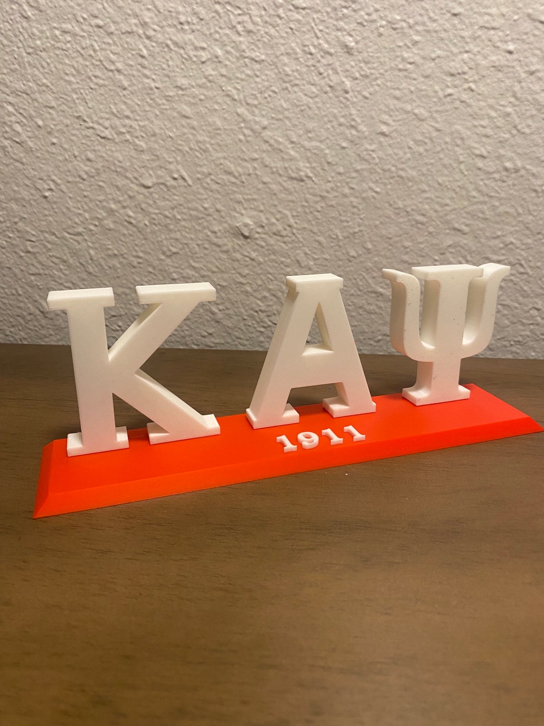 Kappa Alpha Psi Letter Plate Reverse special Edition - Etsy