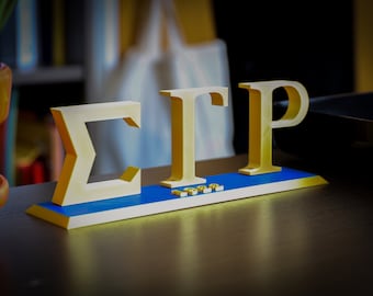 Brovinci Sigma Gamma Rho Rhoyalty Poodle Limited Edition Handmade Black ...