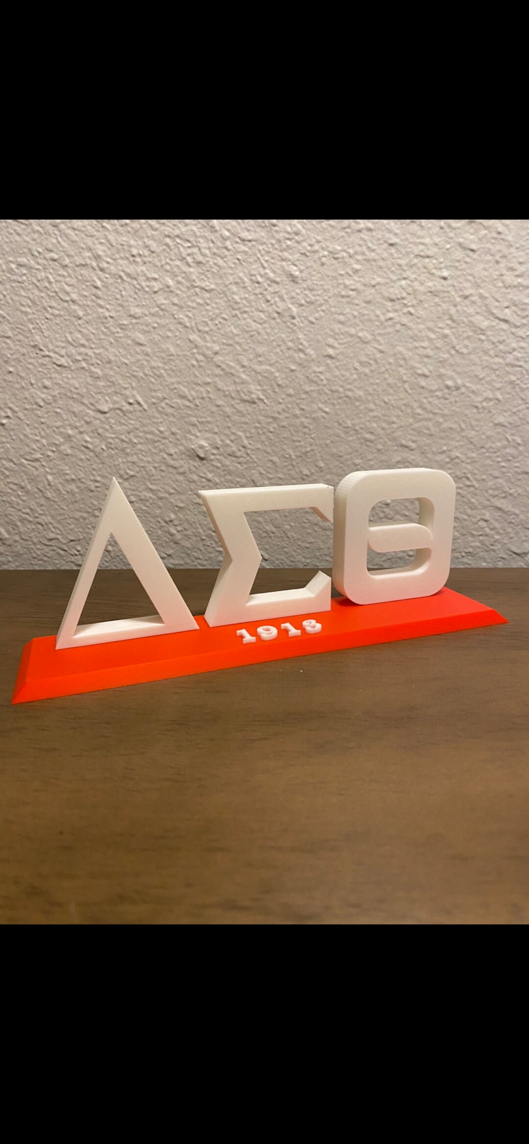 Delta Sigma Theta Letter Plate[reverse] - Etsy