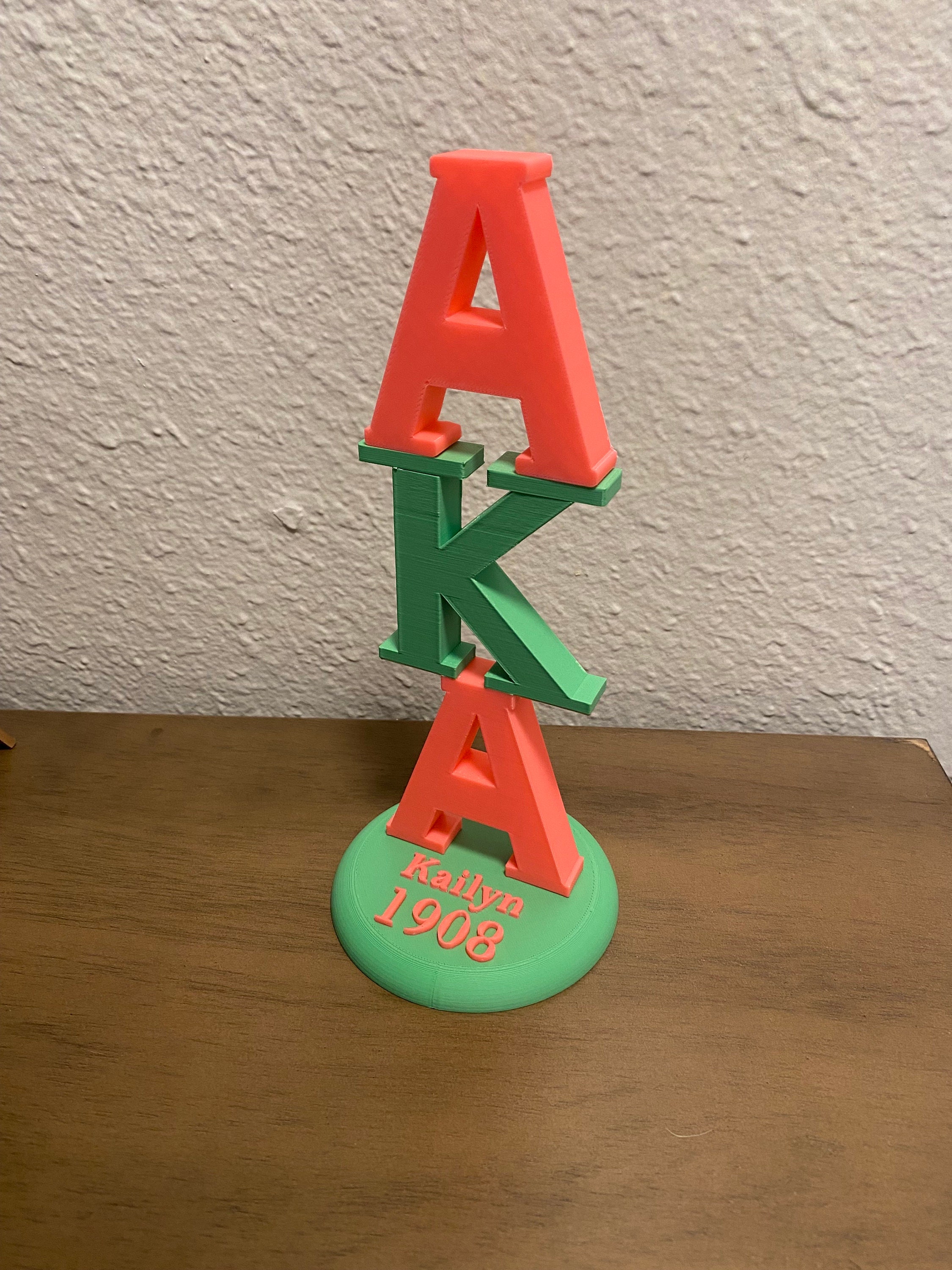 Alpha Kappa Alpha Trophy - Etsy