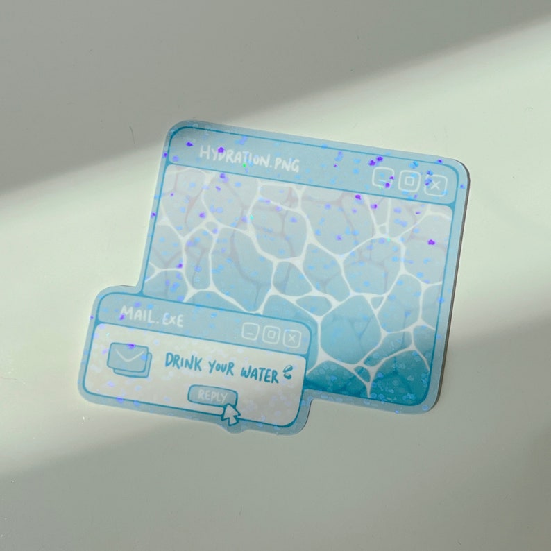 Hydration Reminder Stay Hydrated Water Bottle Sticker - Etsy