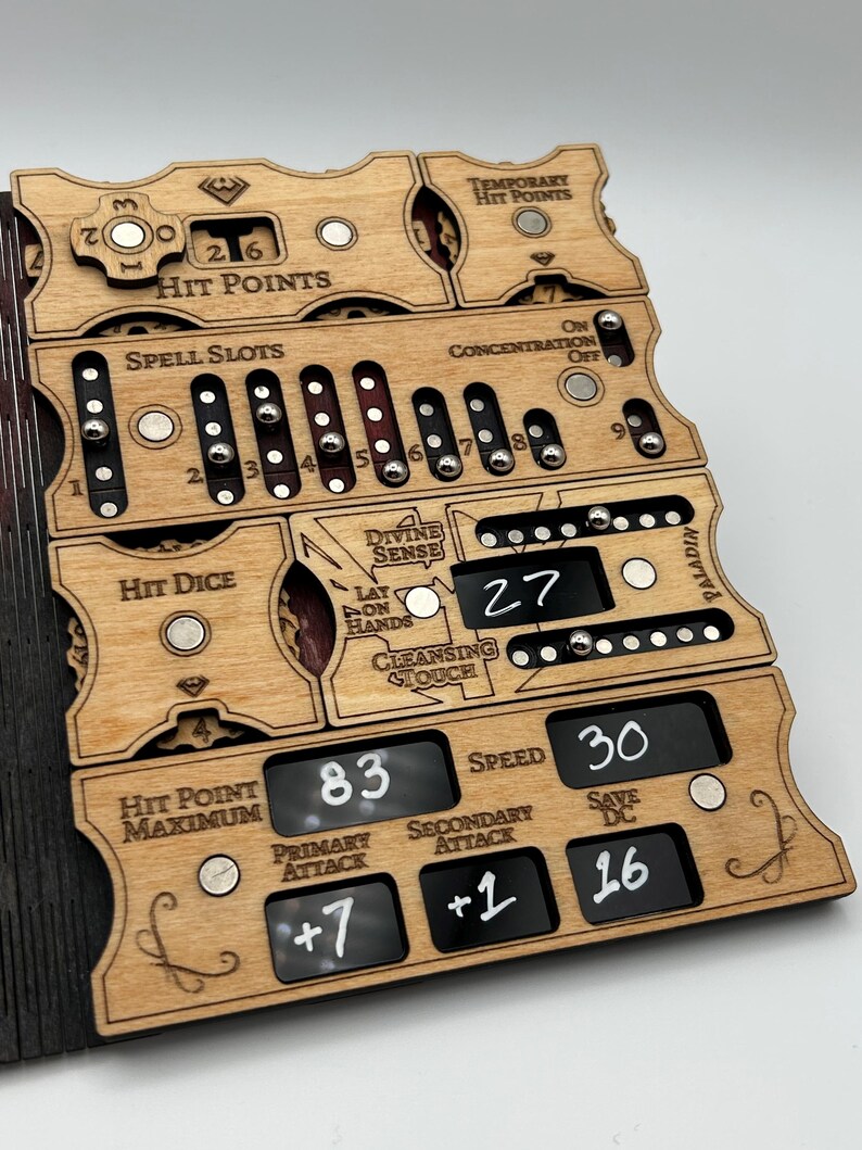 Paladin Class Tracker Radial Tactile Tracking Double Tile Add-on for ...