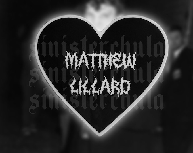 Metal Matthew Lillard Sticker - Etsy