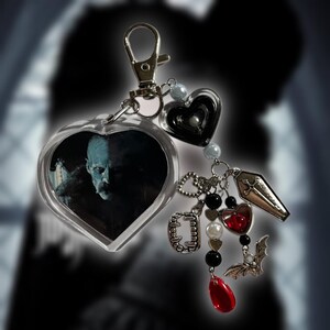Count Orlok and Ellen Inspired Horror Keychains - Etsy