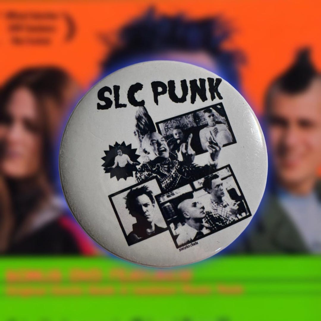 SLC Punk Inspired Big Button - Etsy