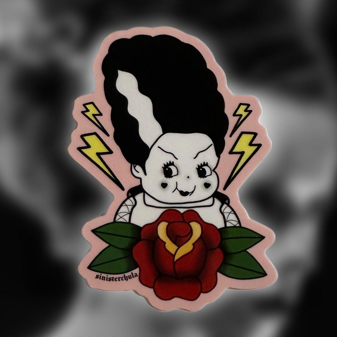 Cutie Bride Kewpie Sticker - Etsy