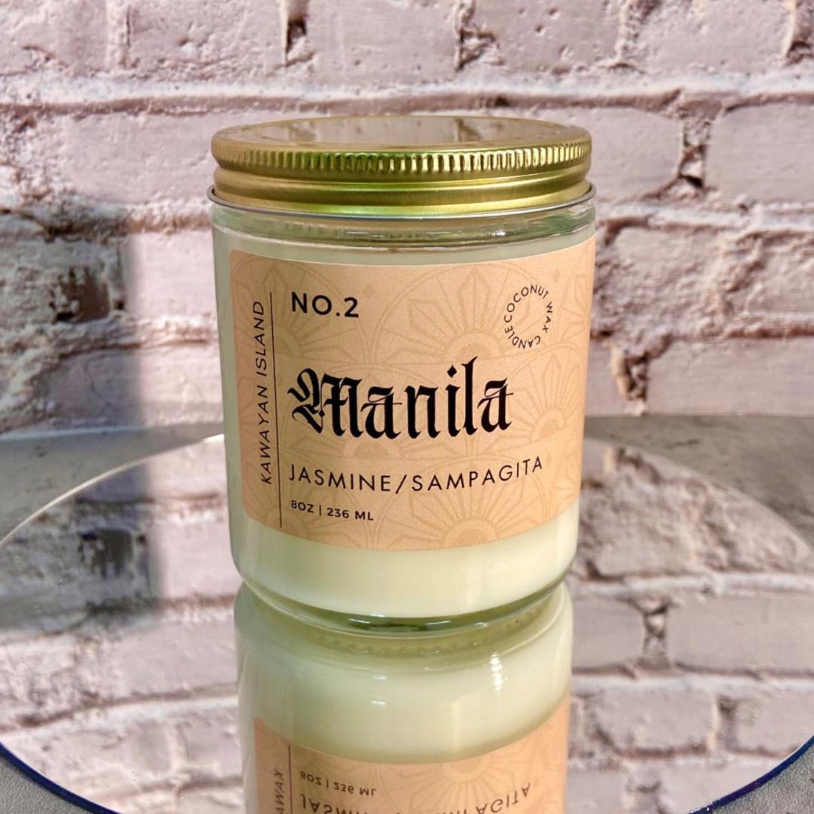 Kawayan Island Manila Sampaguita Coconut Wax Candle - Etsy