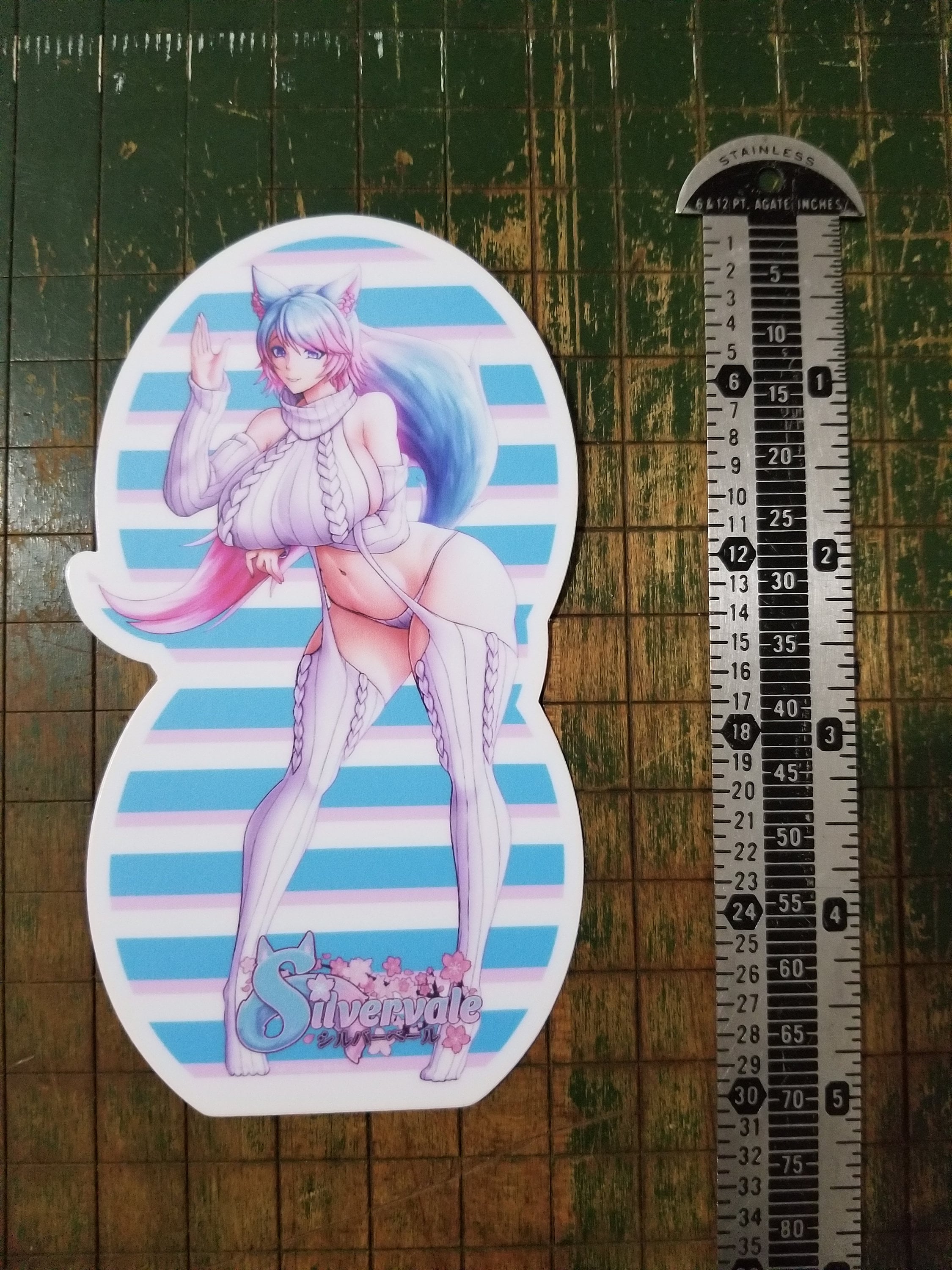 Silvervale Die Cut Sticker Virgin Destroyer - Etsy