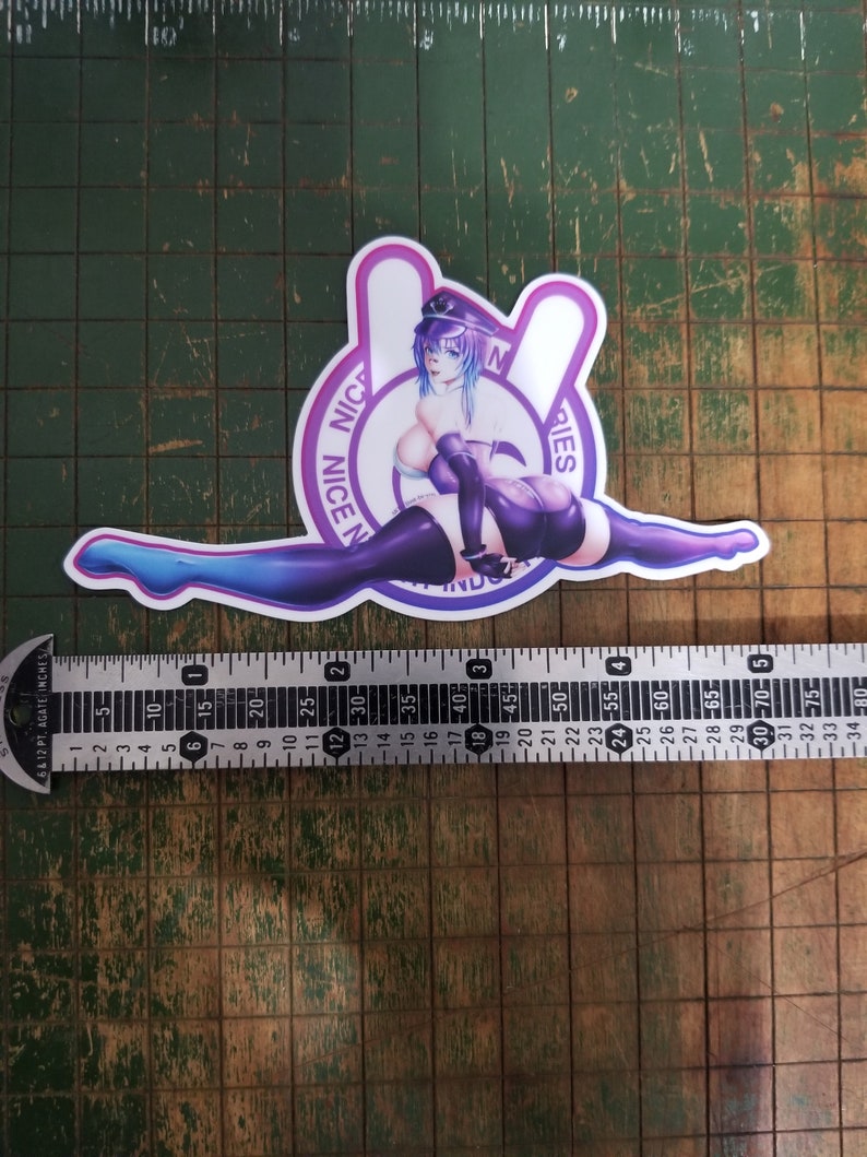 Projekt Melody Die Cut Sticker Lewd Cadet - Etsy UK