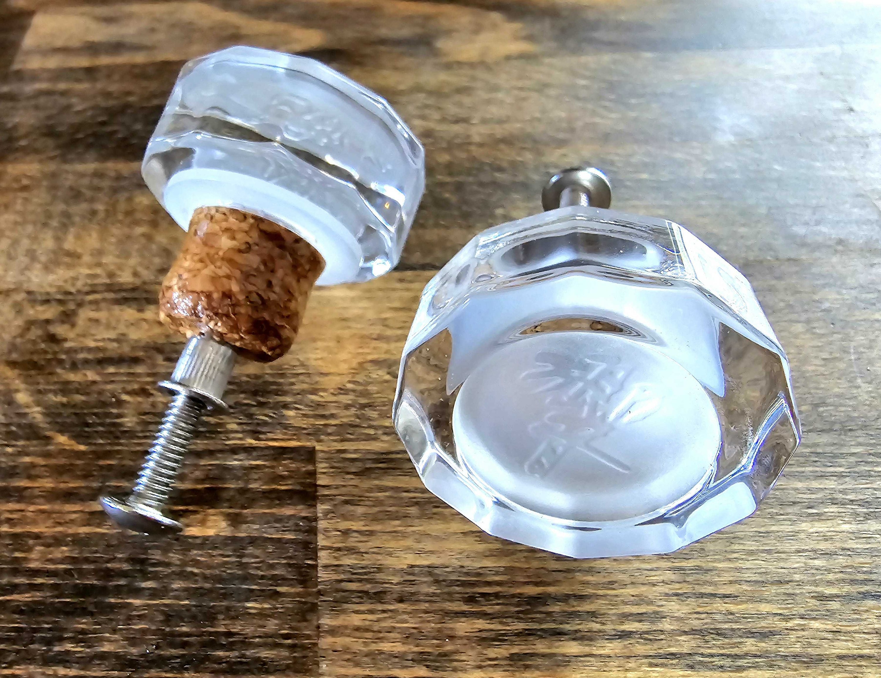 Liquor Bottle Cabinet Drawer Handles Knobs Pulls Upcycled Whiskey ...