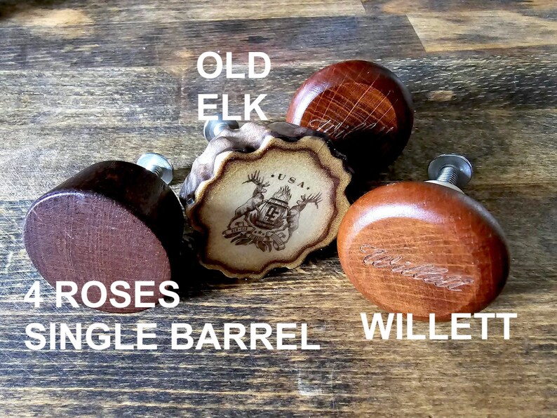 Liquor Bottle Cabinet Drawer Handles Knobs Pulls Upcycled Whiskey ...