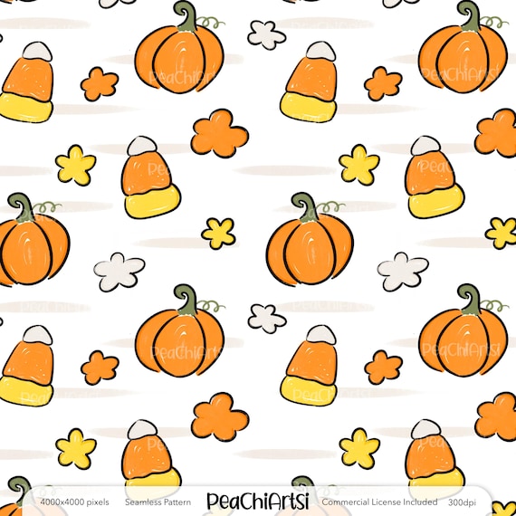 Candy Corn And Pumpkin Graphics