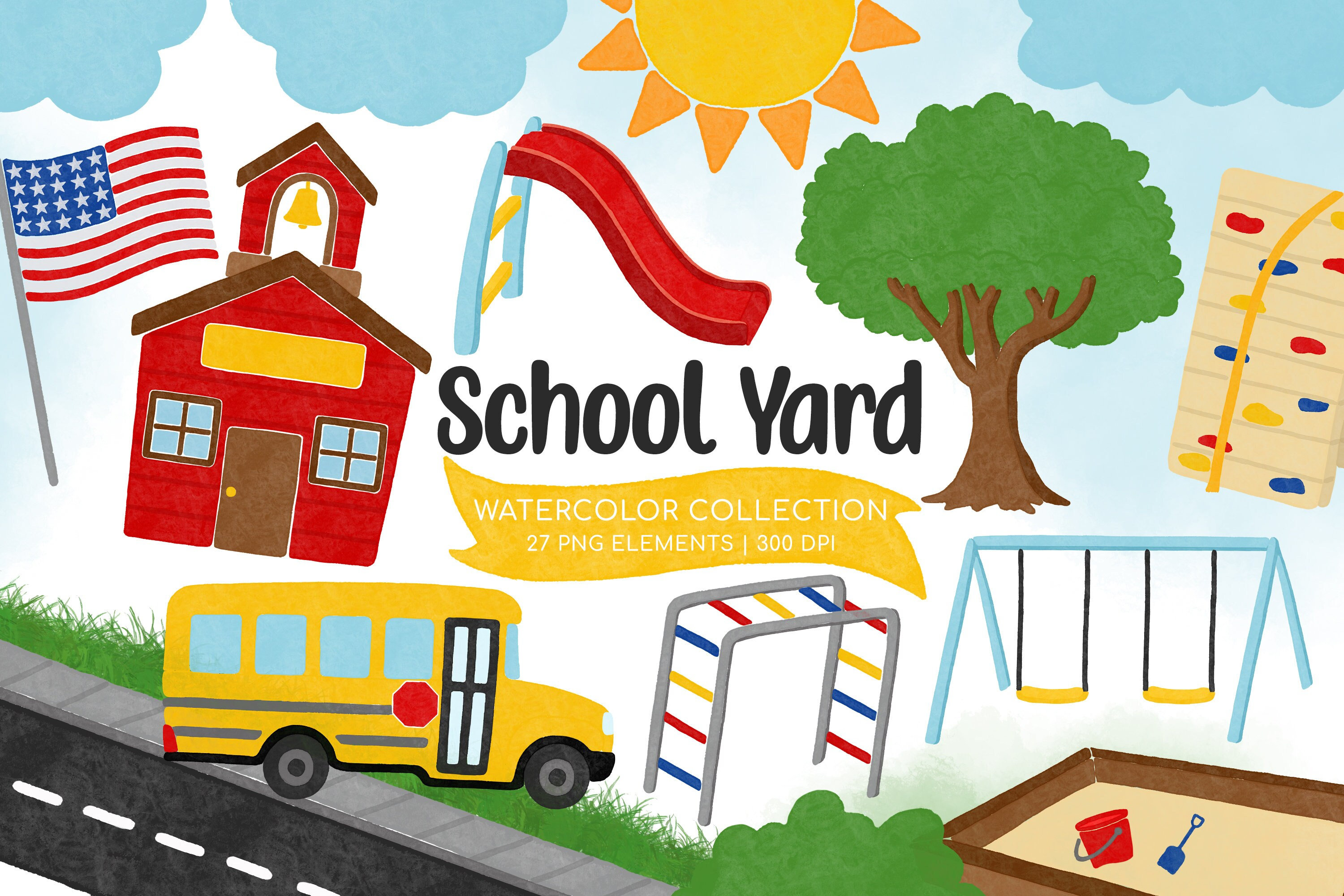 School Yard Clipart