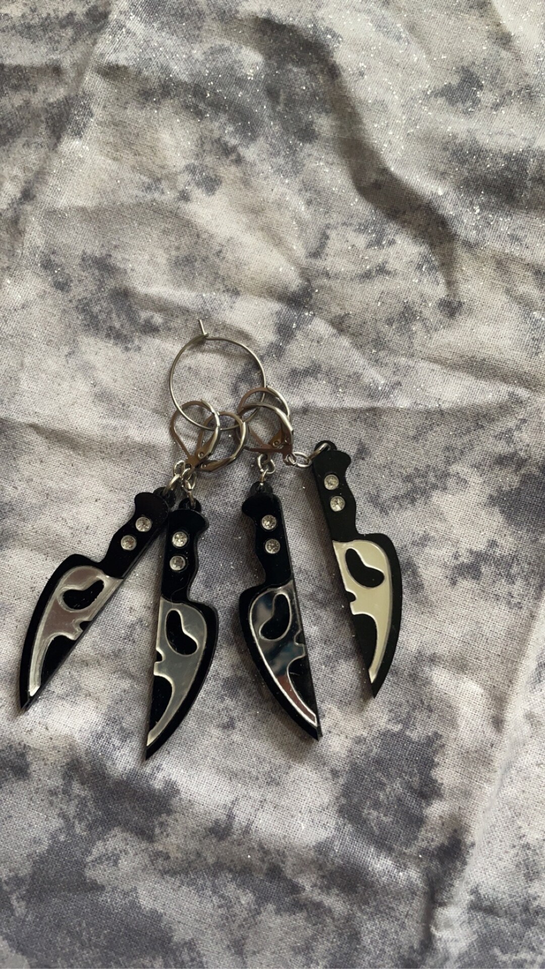 SCREAM KNIVES ACRYLIC Stitch Markers for Crochet and Knitting - Etsy