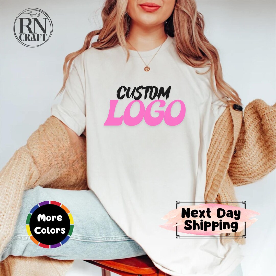 Custom Logo Design Shirt Company Logo Shirt Team Logo Shirt ...