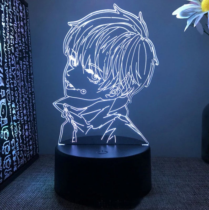 Anime Kaisen Gojo Satoru Nanami Kento Sukuna 3d Led Lamp for - Etsy