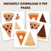 Printable Thanksgiving Pie Garland | Fall Bunting Banner (digital ...