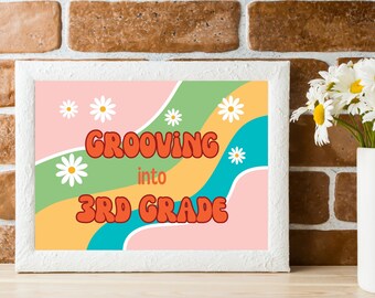 Pre-k First Day of School Sign | First Day of Pre-k Digital Print ...